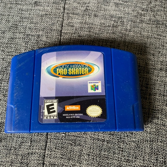Video Games & Consoles | Tony Hawks Pro Skater N64 1999 | Poshmark